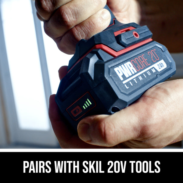 20V 2.0Ah PWR CORE 20™ Lithium Battery with PWR ASSIST™ Mobile Charging