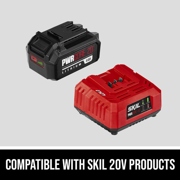 PWR CORE 20™ 20V Battery and Charger Starter Kit | SKIL (CB5196B-11)