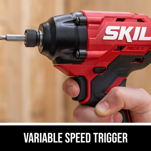 20V Brushless 1/4 In. Hex Impact Driver Kit | SKIL (ID6720B)