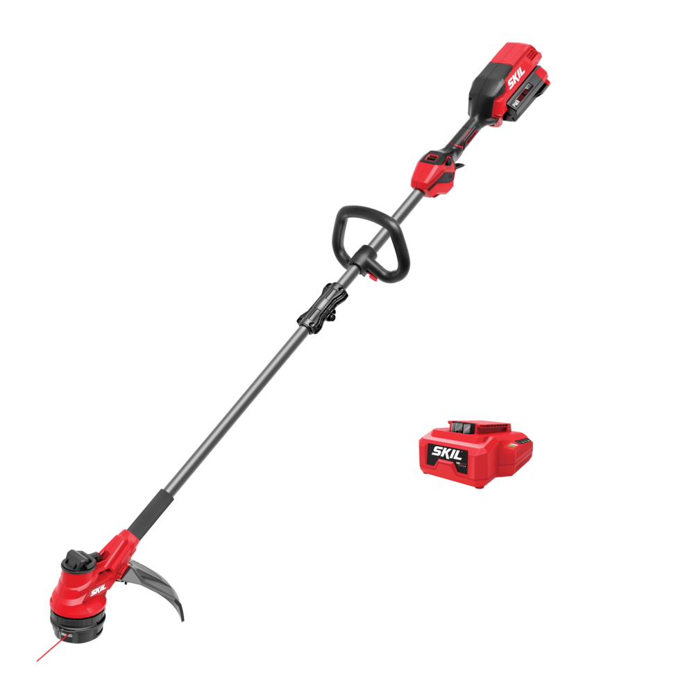 40V Brushless 15 In. String Trimmer Kit (2.0Ah Battery) | SKIL (LT4832C)