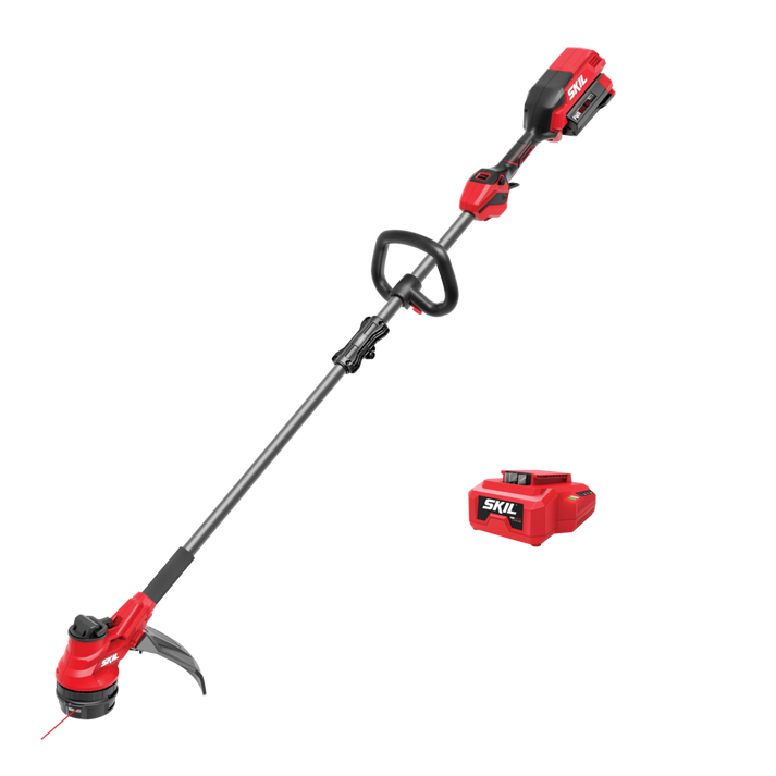 40V Brushless 15 In. String Trimmer Kit (2.0Ah Battery) | SKIL (LT4832C)