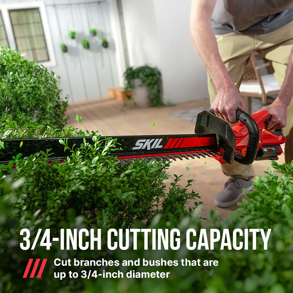 40V 24 In. Hedge Trimmer Kit | SKIL (HT2400C)