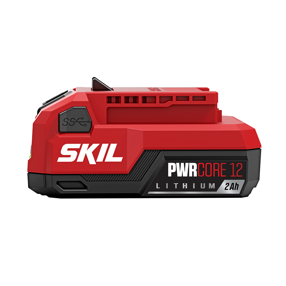PWR CORE 12™ 2.0Ah 12V USB-C Battery | SKIL (BY5020A-00)