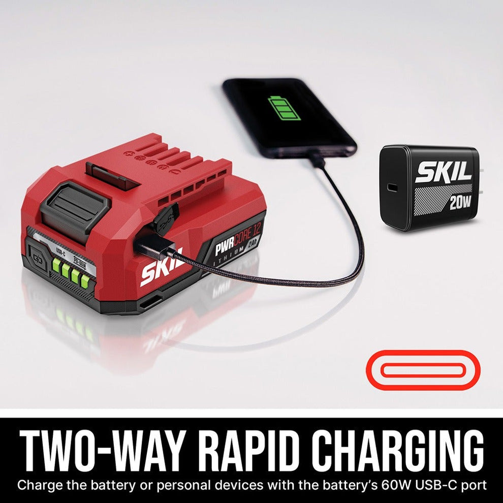 12V/20V Brushless Flip Drill, 12V Kit | SKIL (DL6300D)