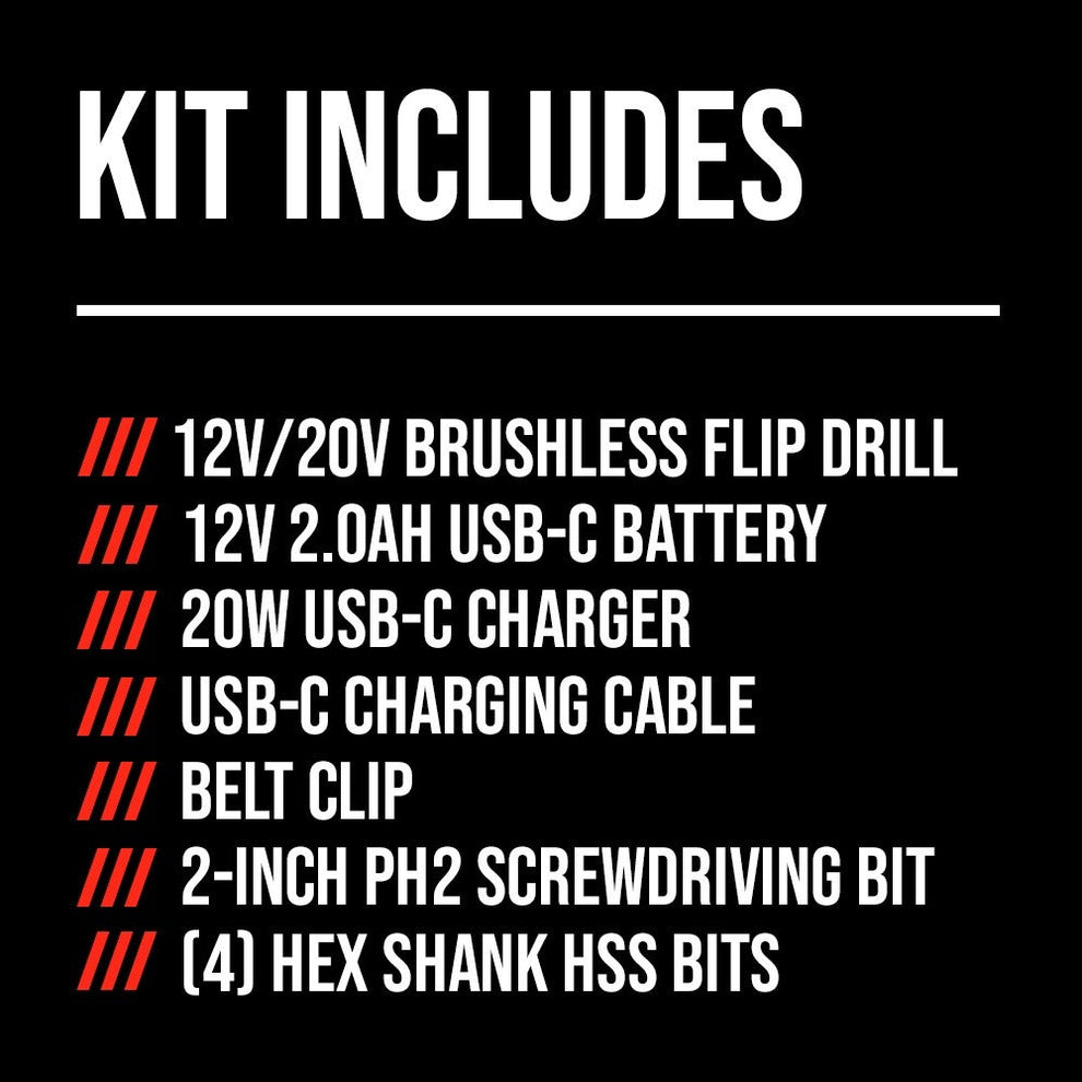 12V/20V Brushless Flip Drill, 12V Kit | SKIL (DL6300D)