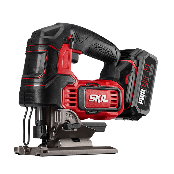 PWR CORE 20™ Brushless 20V Jigsaw Kit with PWR JUMP™ Charger