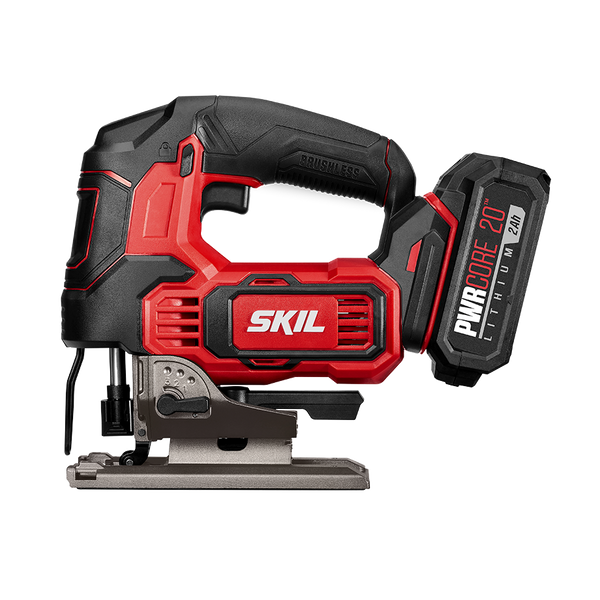 PWR CORE 20™ Brushless 20V Jigsaw Kit with PWR JUMP™ Charger