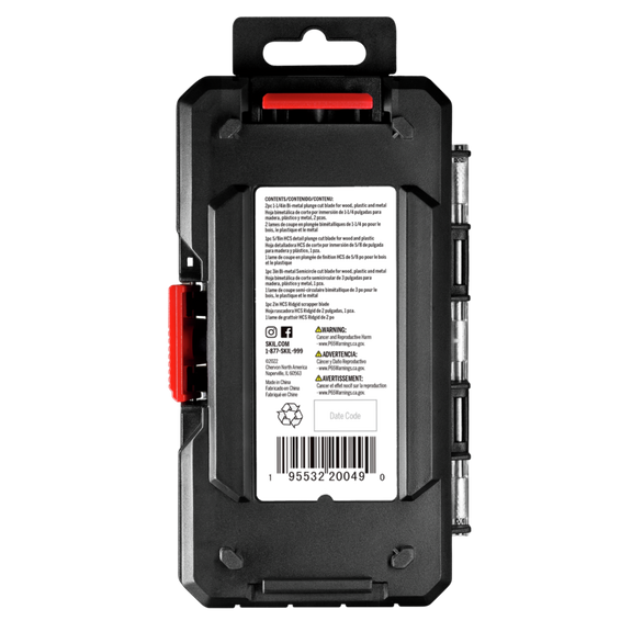 5 Pc. Oscillating Multi-Tool Accessory General Purpose Blade Set | SKIL ...