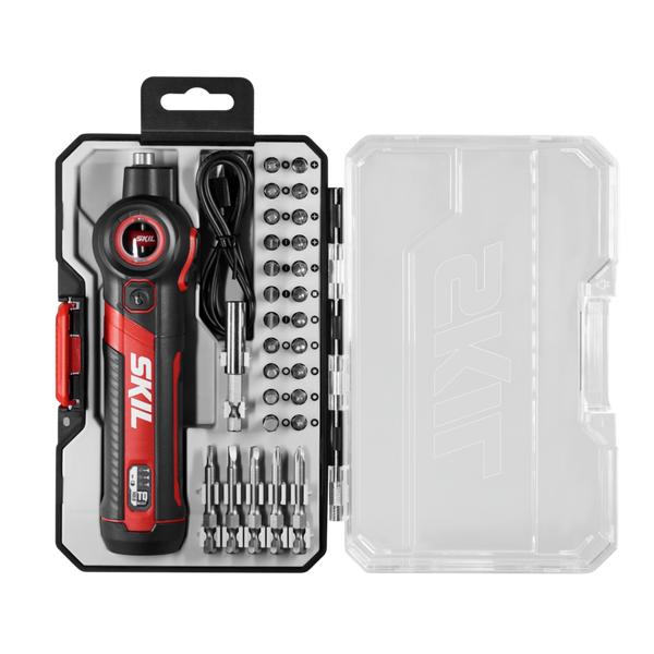 Twist 2.0 Rechargeable 4V Screwdriver with 2 PC Bit Kit | SKIL (SD5619-01)