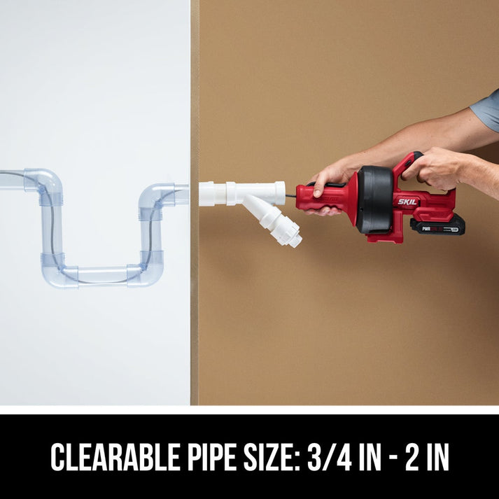 Power Snake Drain Cleaner 20V Kit | SKIL (AU0225D)