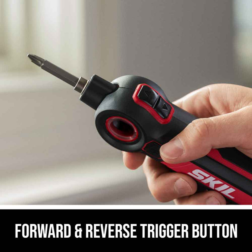 Twist 2.0 Rechargeable 4V Screwdriver with 2 PC Bit Kit | SKIL (SD5619-01)