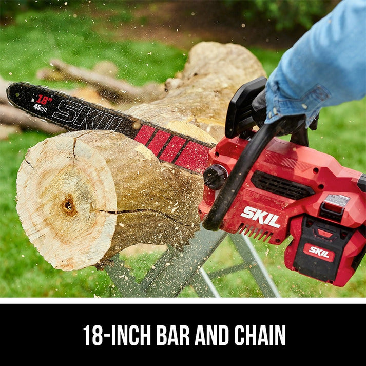 PWR CORE 40™ Brushless 40V 18 In. Chainsaw Kit | SKIL (CS1800C-15)