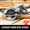 7-1/4 IN. Worm Drive Saw; Skilsaw® Blade