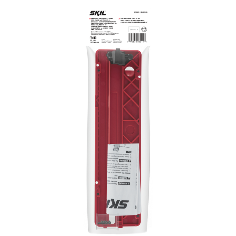 ZERO CLEARANCE TABLE SAW INSERT PLATE | SKIL (STZ6307)
